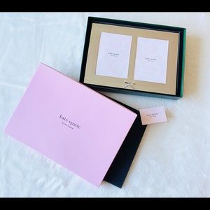 kate spade | Accents | Beautiful Kate Spade Silver Double Frame With ...